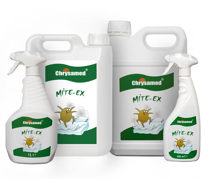 Mite (Akarlar) Üzerinde Etkili Bitki Özlü Böcek ilacı • Chrysamed Mite-Ex